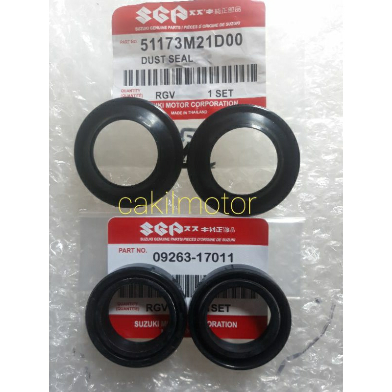 Jual seal sil as shok depan satria 2tak hiu lumba SGP | Shopee Indonesia