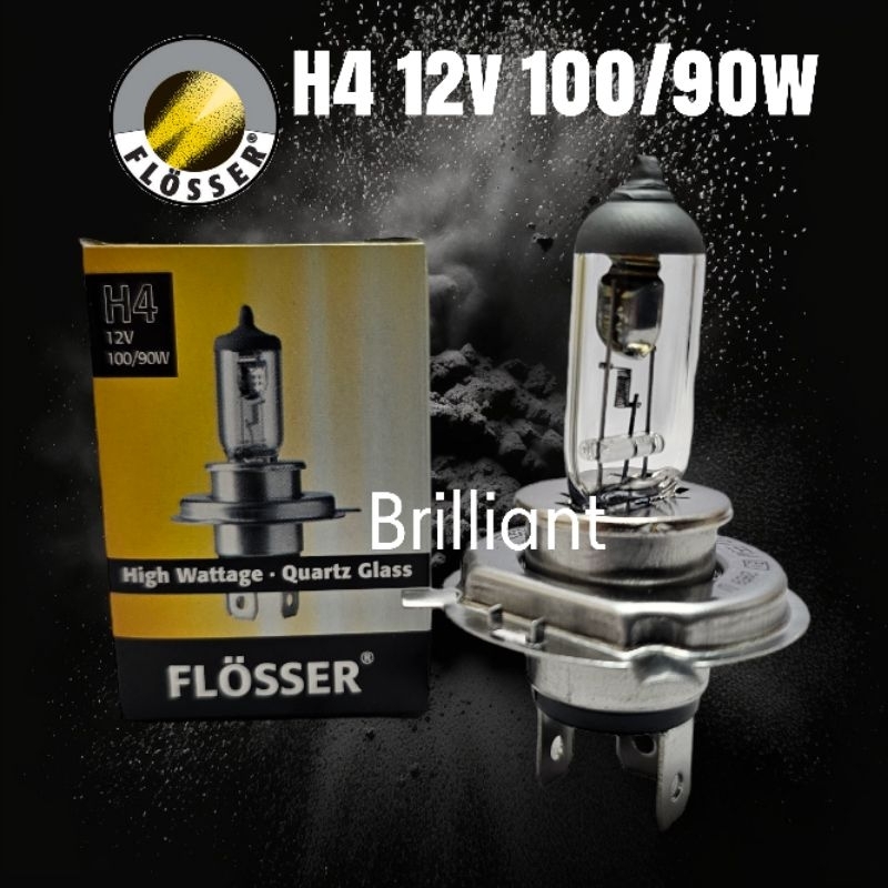Jual Lampu Bohlam Halogen H4 Original - 12v 100/90W - Harga Satuan ...