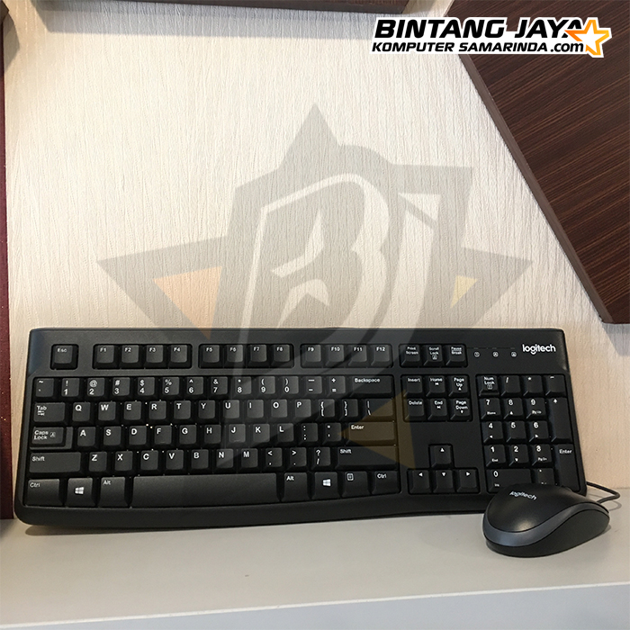 Jual Logitech MK120 Desktop USB Keyboard + Mouse Office | Shopee Indonesia