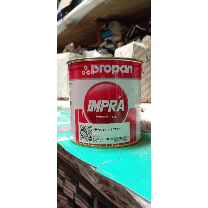 Jual DEMPUL kayu PROPAN IMPRA WOOD FILLER SH-113 TEAK 1KG | Shopee ...