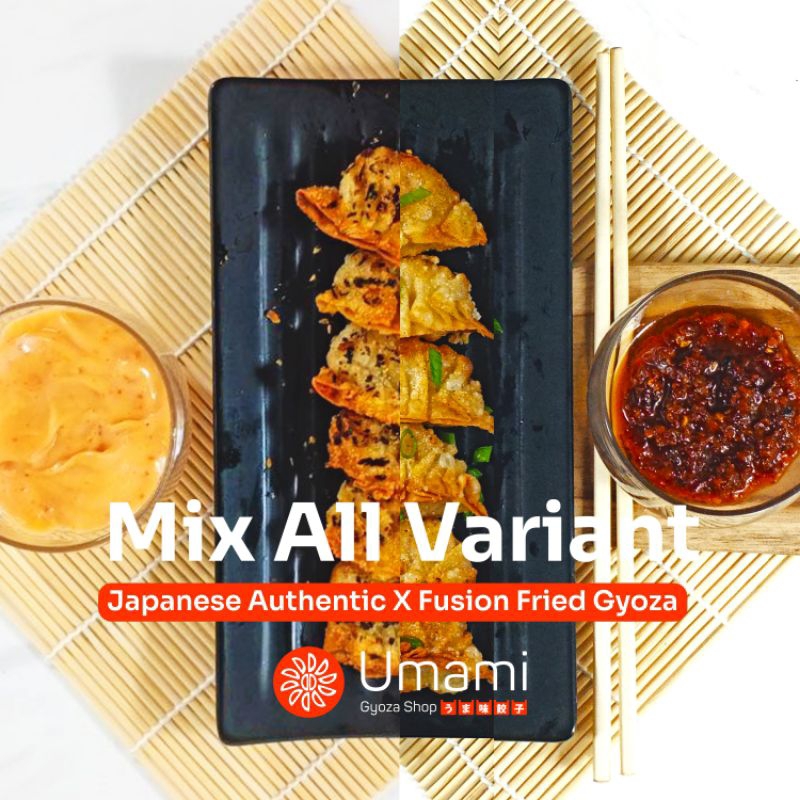 Jual Umami Gyoza Mix All 12 Pcs | Shopee Indonesia