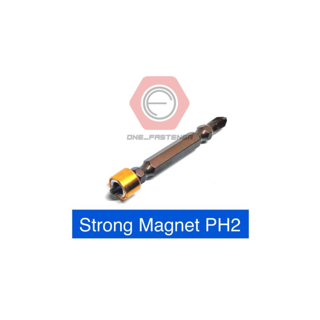 Jual MATA Bor OBENG GNT Strong Magnet PH2 65mm Screw driver Bit ...