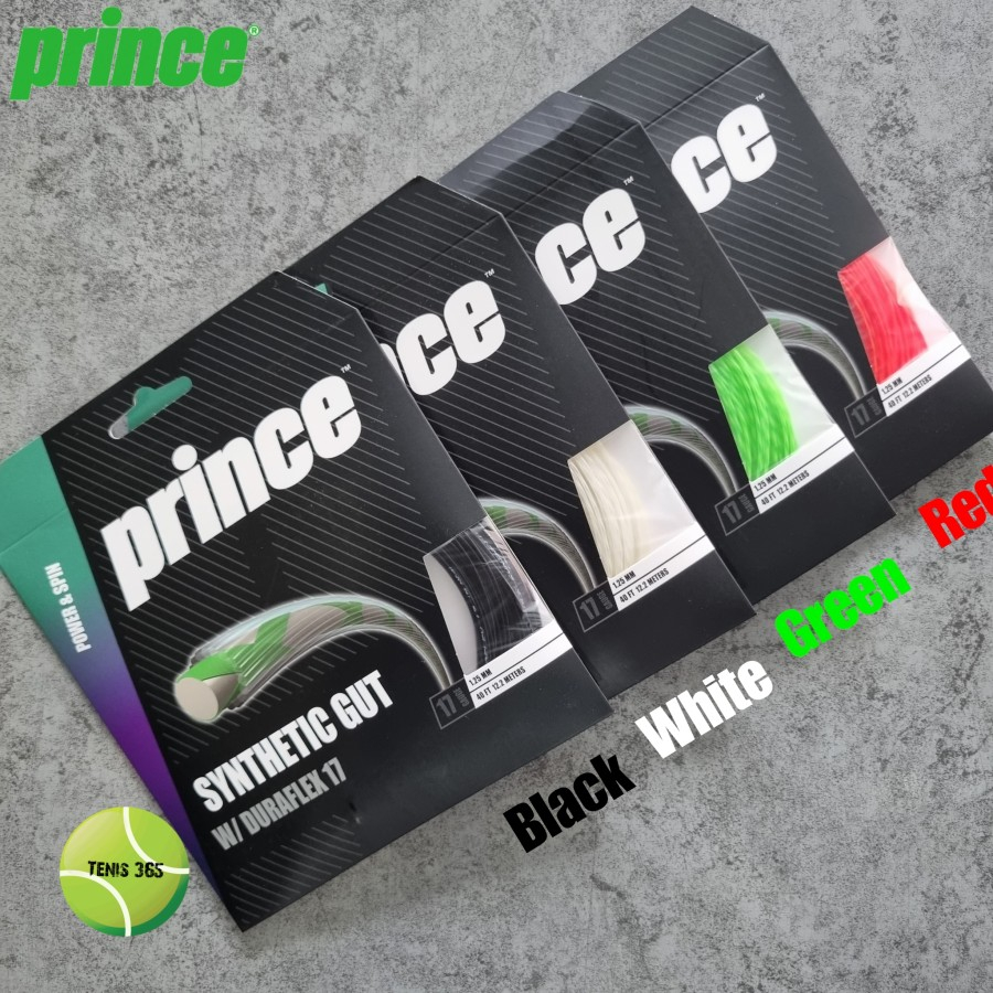 Jual Senar Tenis Prince Synthetic Gut w/ Duraflex 17 - ORIGINAL STOK ...