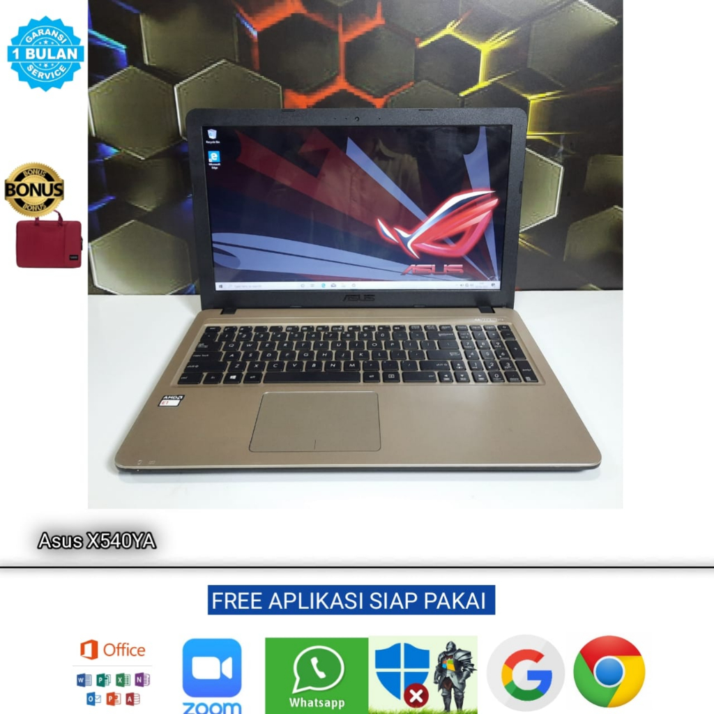 Jual Laptop Asus Ram 2GB HDD 500GB Windows 10 Siap Pakai !!! | Shopee ...