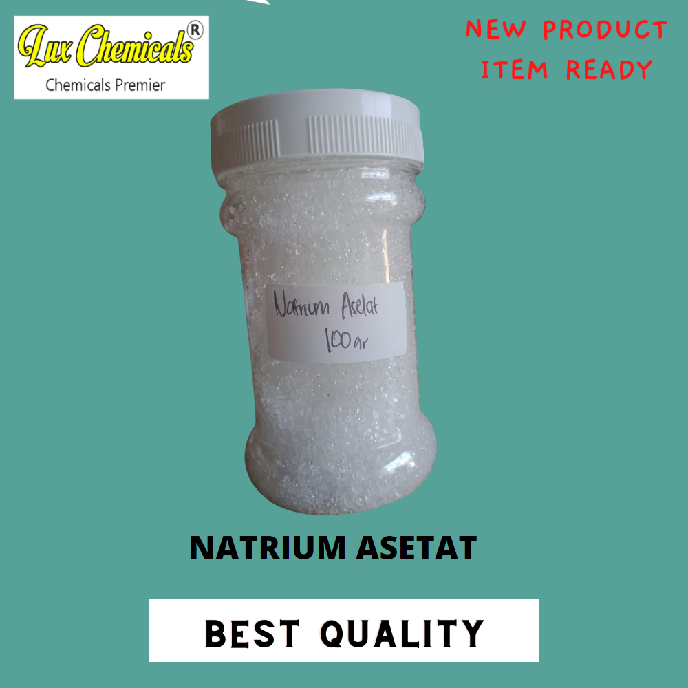 Jual NATRIUM ASETAT 100 GRAM BEST QUALITY | Shopee Indonesia