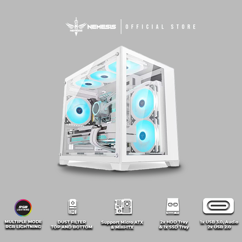 Jual NYK Nemesis Casing Gaming T75 TITANS | Shopee Indonesia