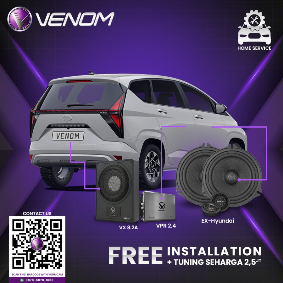 Jual Venom Express Hyundai Stargazer Paket Audio Mobil Gratis Pasang | Shopee Indonesia
