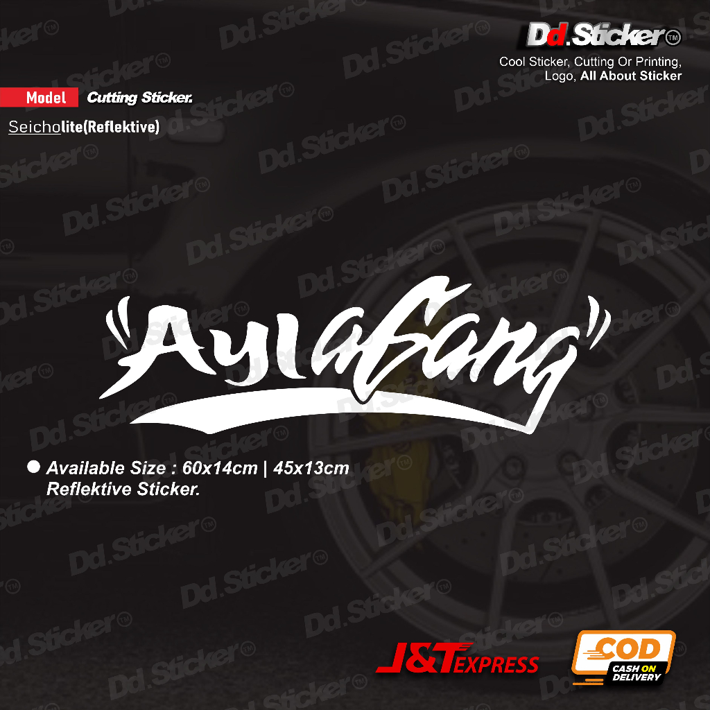 Jual Sticker Ayla Gang Sticker Kaca Mobil | Cutting Sticker | Shopee ...