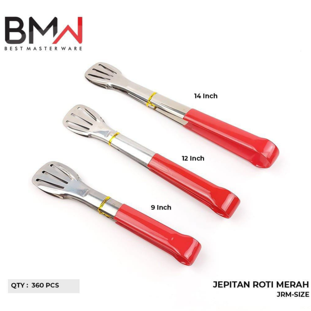 Jual BMW Jepitan / Capitan / Capit/ Thong / Tong Kue Stainless Steel ...
