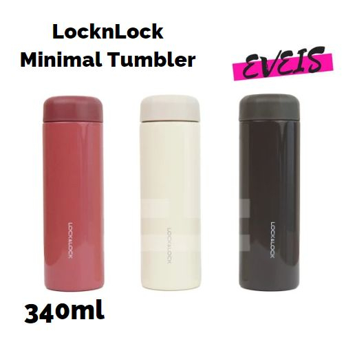 Jual Locknlock Minimal Tumbler 340 ml - LHC4184 - Lock n Lock Tumbler - Tumbler stainless ...