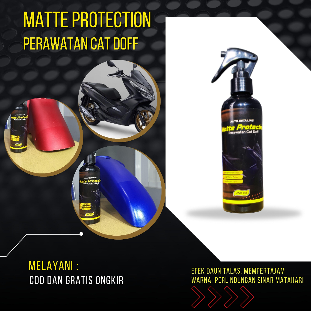 Jual Perawatan Cat Doff dan Perlindugan Body Doff Efek Daun Talas ...