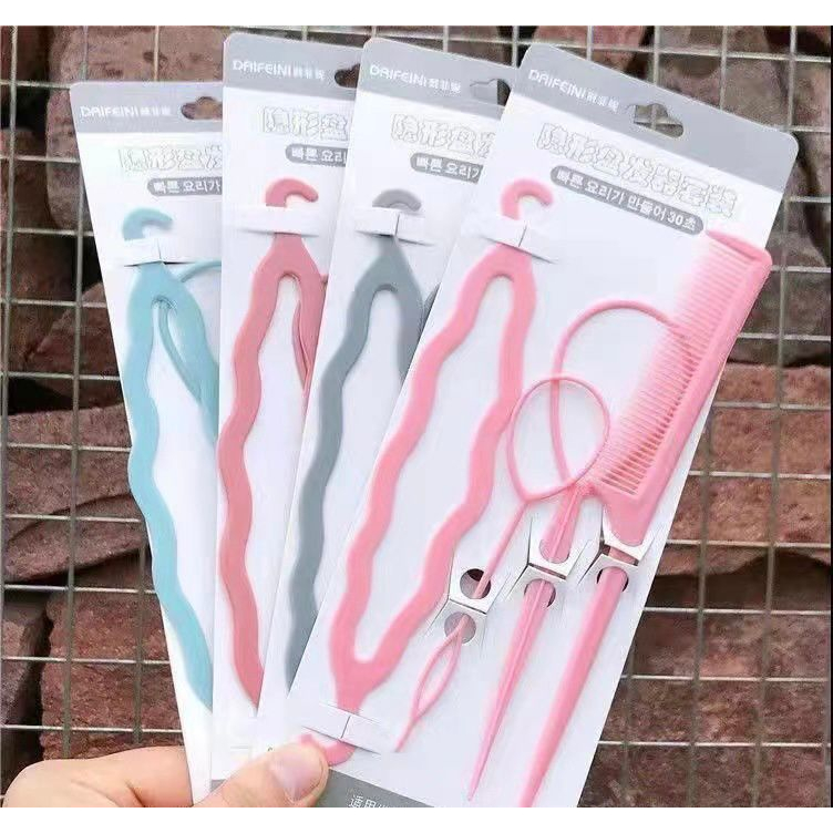 Jual TS01-SR001 Set Alat Styling Rambut Kepang SET KEPANG RAMBUT ...