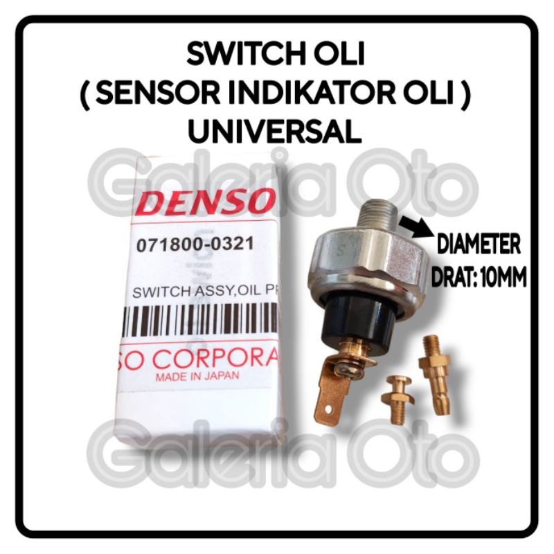 Jual Switch Oil DENSO / Swit Indikator Oli Mesin Mobil Universal / Umum ...