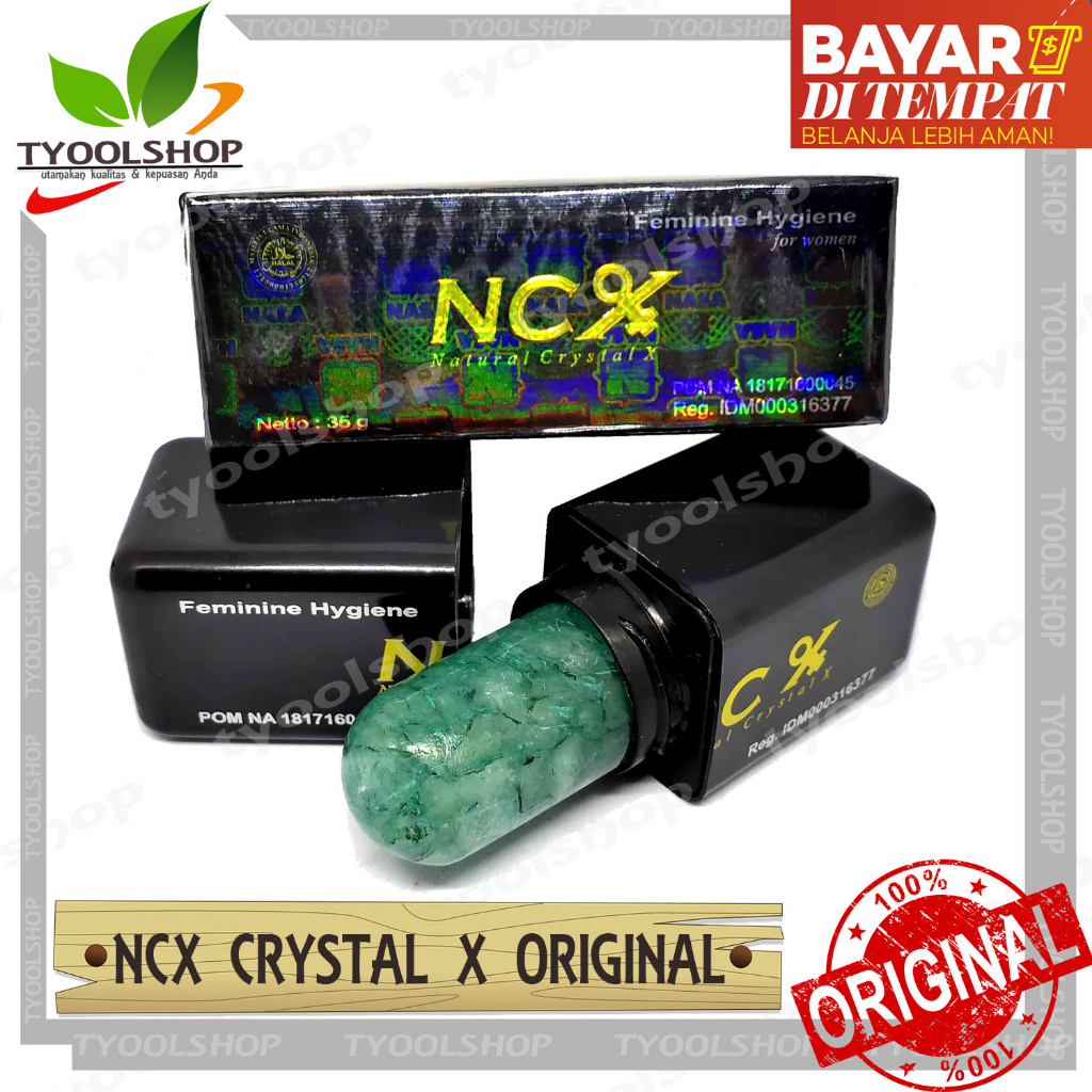 Jual Crystal X NCX Nasa Original Barcode Solusi Masalah Kewanitaan ...