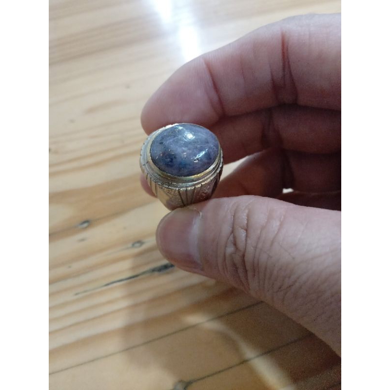 Jual Batu Akik Natural Lapis Lazuli Original + Ring Alpaka Super kode ...