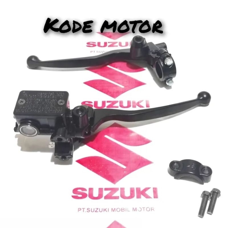 Jual Master Rem Set Depan Satria Fu New drat 14 + Dudukan Kopling ...