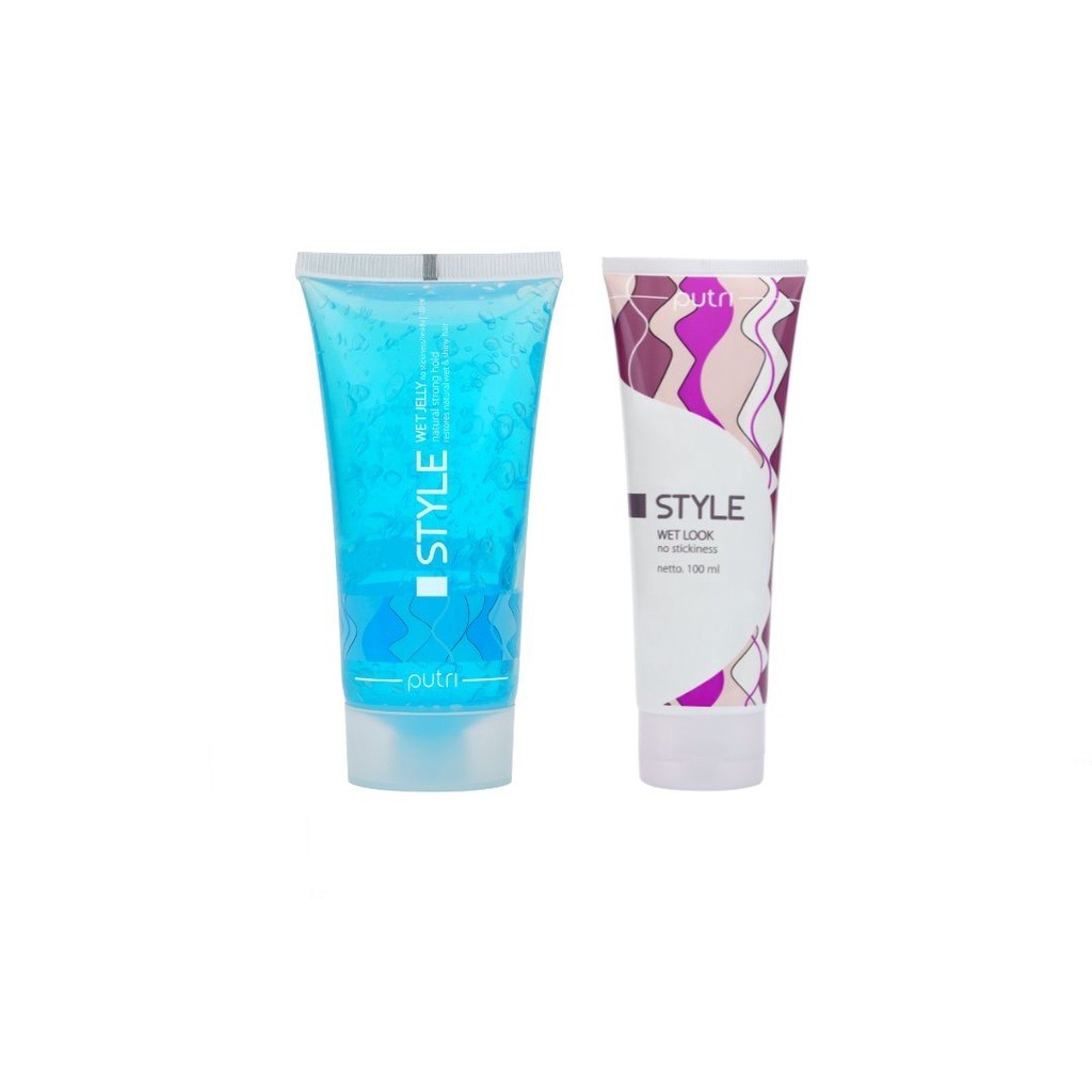 Jual Putri Style Wet Look Wet Jelly Perawatan Rambut Shopee Indonesia