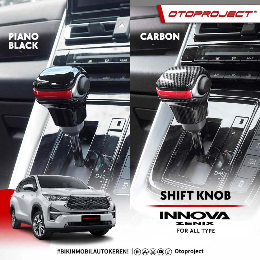 Jual Shift Knob Cover Innova Zenix 2022 - 2023 Otoproject ( FOR ALL ...