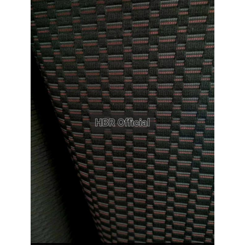 Jual Bahan Kain Jok Mobil Ori Fabric Kode Hitam Motif A2 Avan Za ...