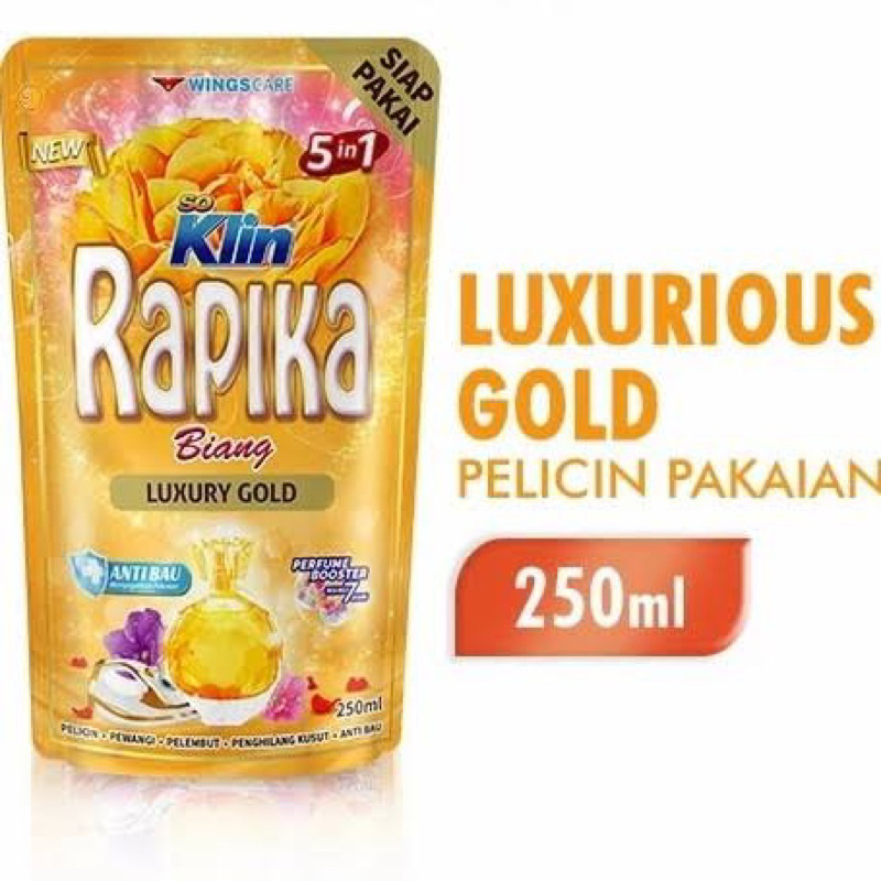 Jual Rapika Luxury Gold 5 in 1 (250 ml) | Shopee Indonesia