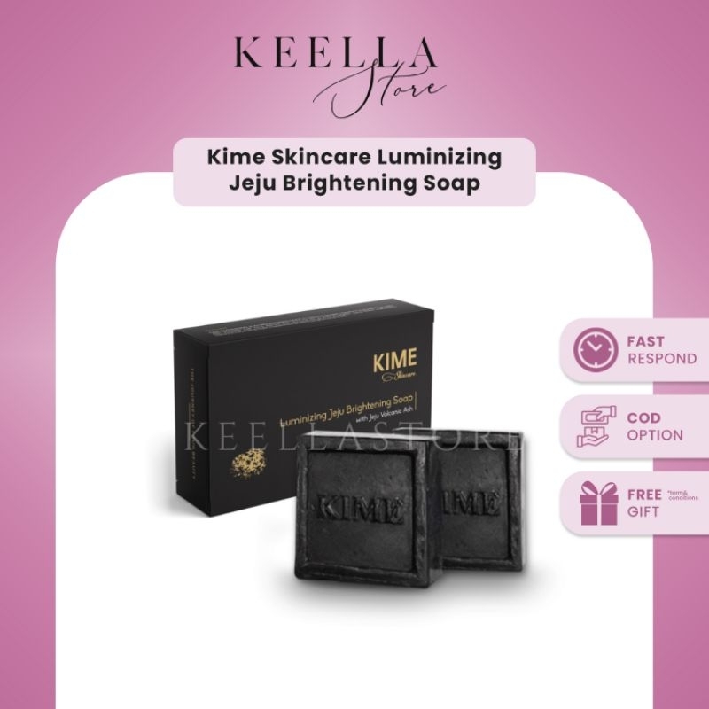 Jual Kime Skincare sabun luminizing jeju korea Soap Brightening ...