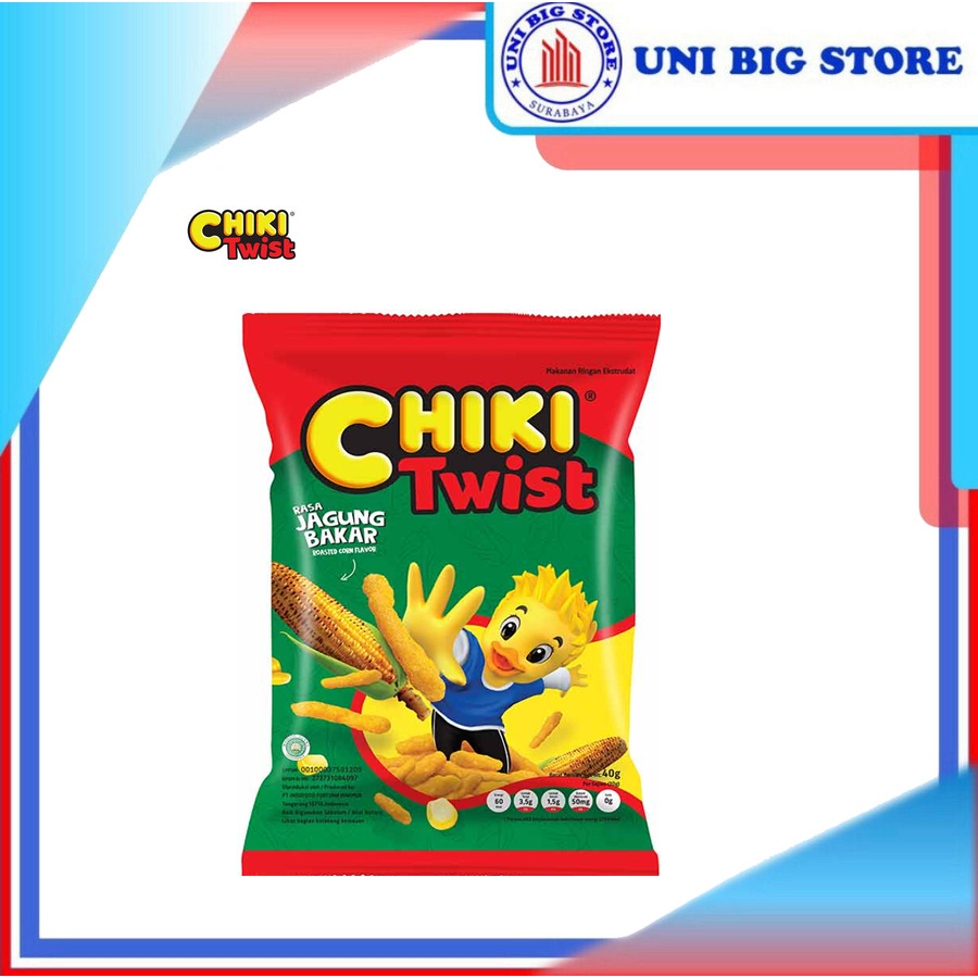 Jual Chiki Twist Roasted Corn Jagung Bakar 40 gr | Shopee Indonesia