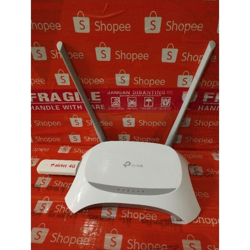 Jual TP-LINK TL-MR3420 V5 & USB Stick Huawei 3372h-607 Fullmod Unlock ...