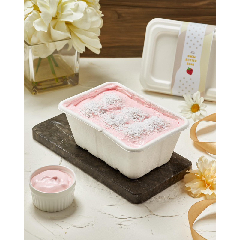 Jual Snow Butter Buns - Korean Strawberry Milk - After You inspired ...