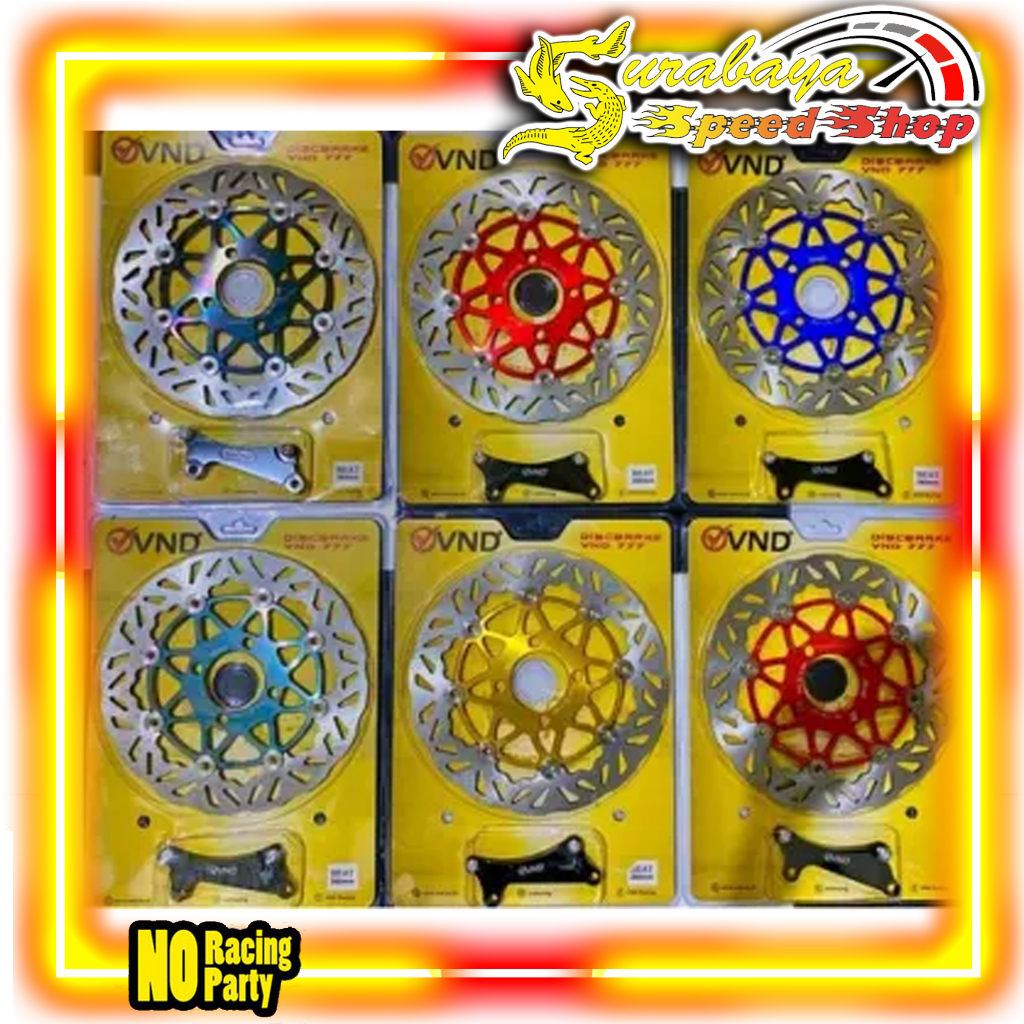 Jual VND Discbrake Disk Floating Piringan Cakram Rem Depan Tipe AK 777 ...