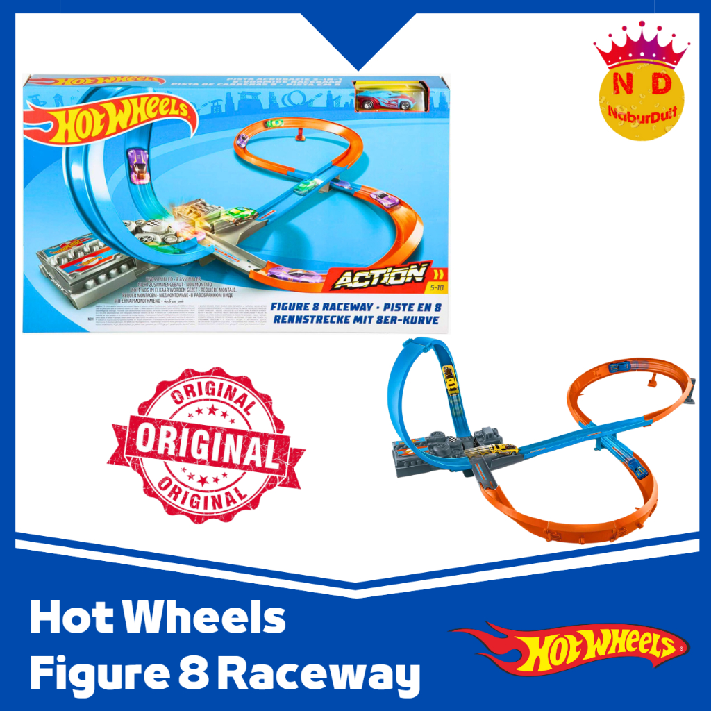 Hot Wheels Figure 8 Race Tracknull