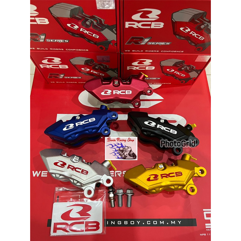 Jual KALIPER RCB R1 SERIES 4 PISTON KANAN / KIRI UNIVERSAL | Shopee ...