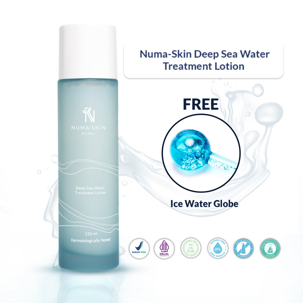 Jual Numa Skin Deep Sea Water Treatment Lotion 150ml (Free Ice Water ...