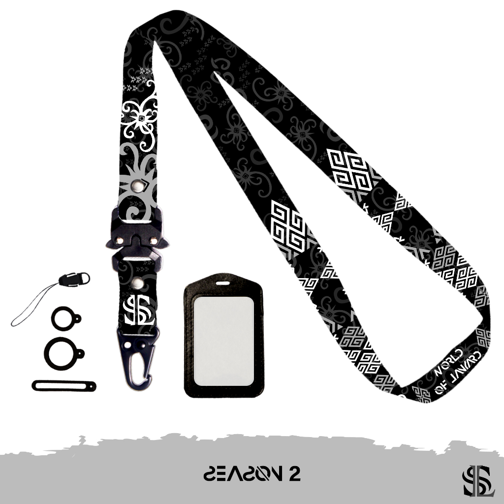 Jual Sumber Lanyard Tali Id Card Batik Series - Batik V1 2cm | Shopee ...