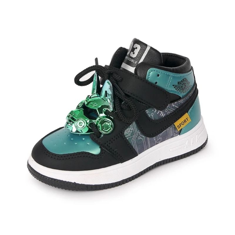 Jual Minipetite SH2303 Sepatu anak ROBOT Transformer Sepatu Semi Boots ...