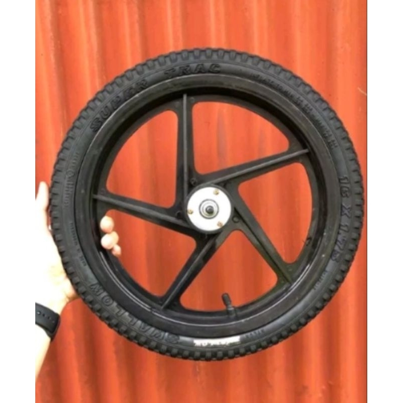 Jual velg sepeda 16 ban hidup lengkap alat siap pakai | Shopee Indonesia