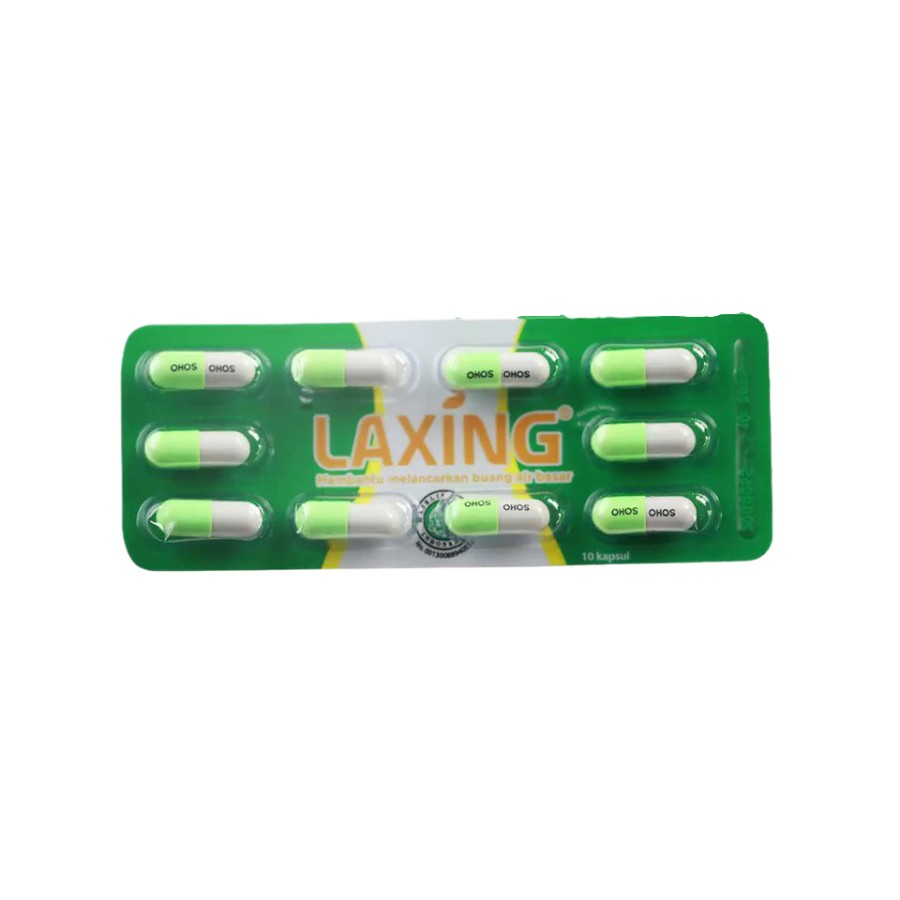Jual apotek jaya Laxing 10 Kapsul - Laxatives / Constipation ...