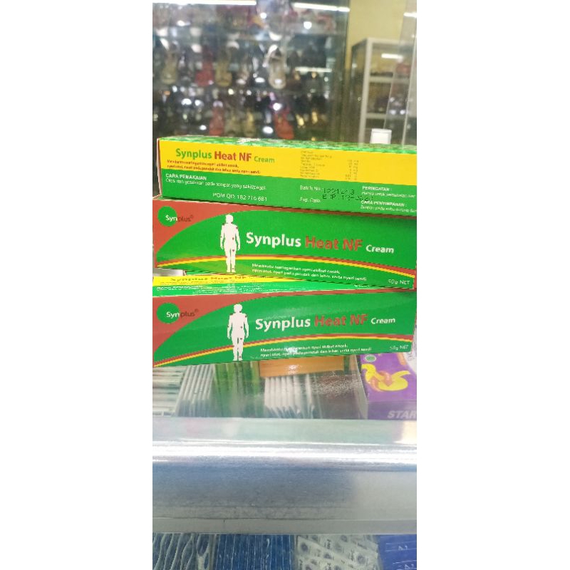 Jual synplus Heat Nf cream 30 grm | Shopee Indonesia