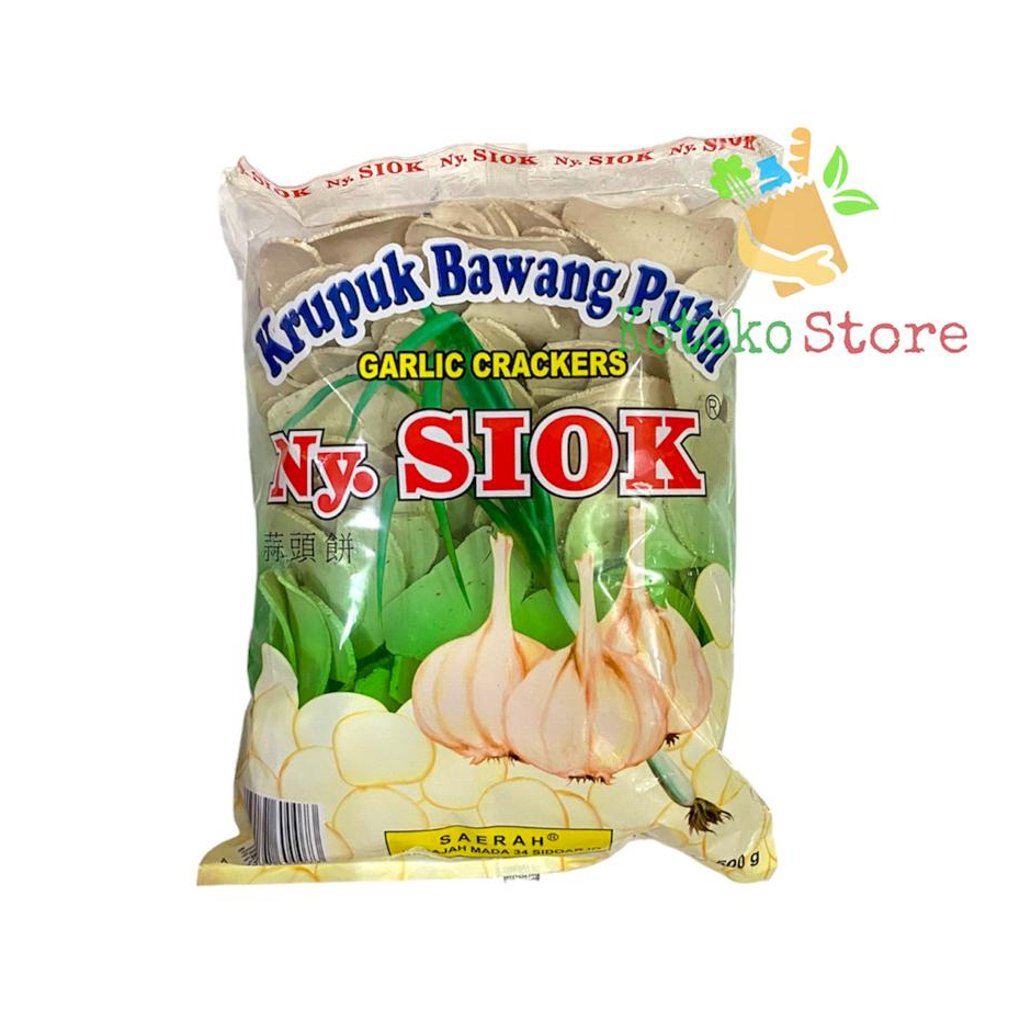 Jual Kerupuk Bawang Putih Ny. Siok 500gr | Shopee Indonesia