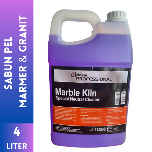 Jual Jual Marble Klin SC Johnson 4 Liter Spesial Neutral Cleaner ...