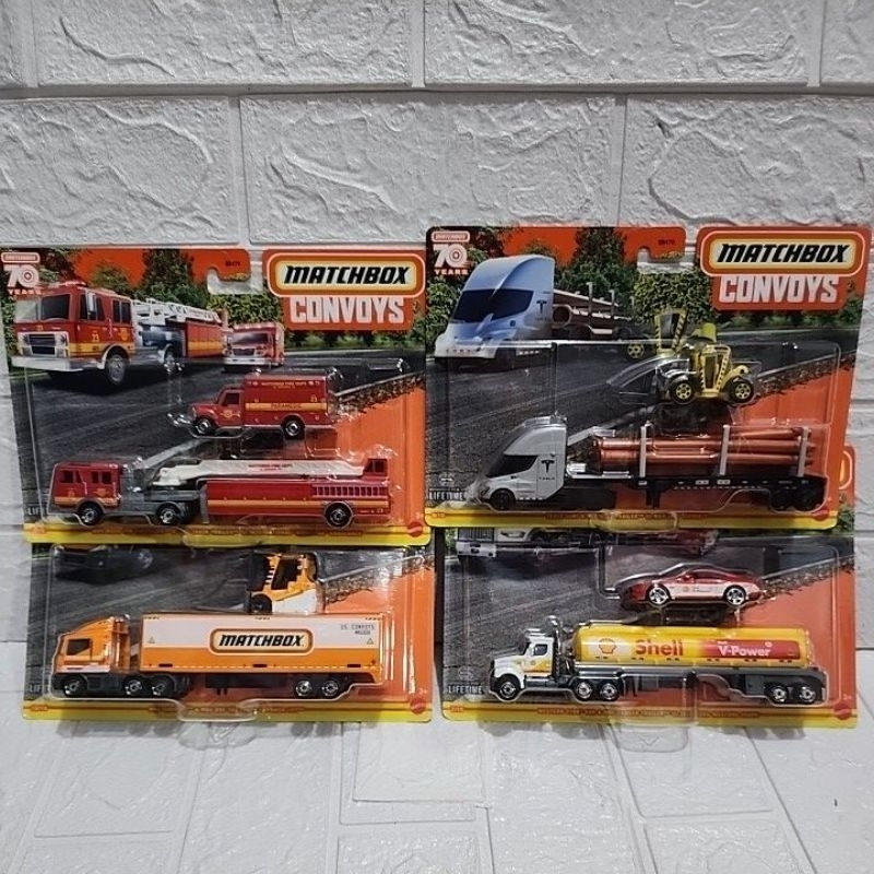 Jual MATCHBOX CONVOYS TERBARU MAINAN MOBIL BALAP | Shopee Indonesia