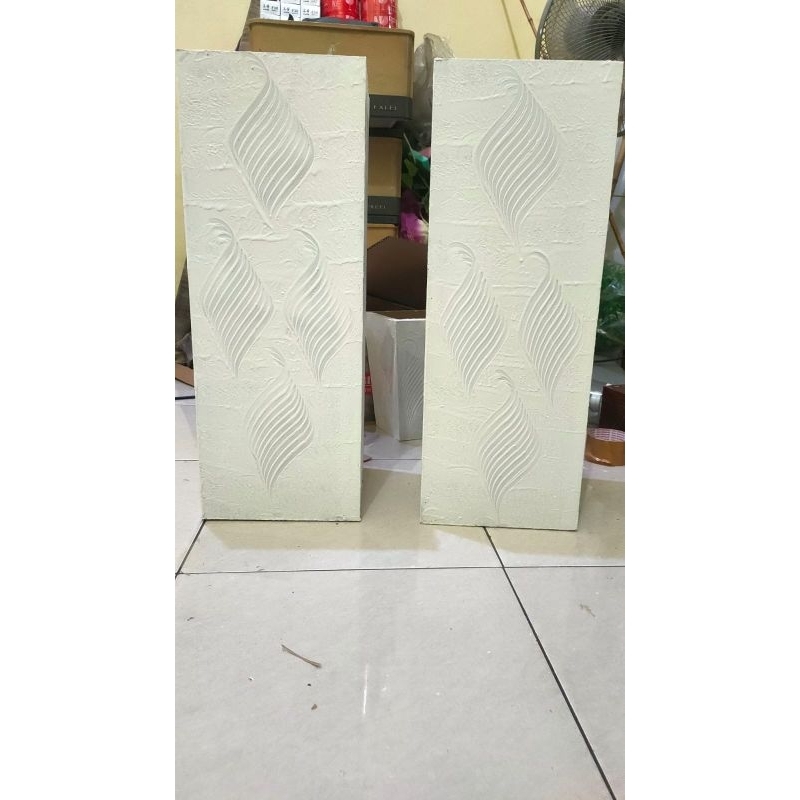 Jual pot kayu vas kayu persegi tinggi 60cm lebar 22cm untuk bunga ...