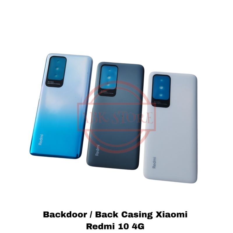 Jual Tutup Belakang Backdoor Backcover Back Casing Xiaomi Redmi 10 4G ...