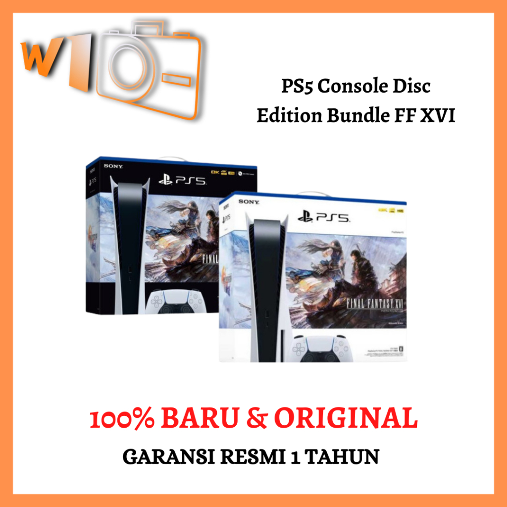 Jual PlayStation 5 PS5 Disc Console Bundle Final Fantasy XVI | Shopee Indonesia