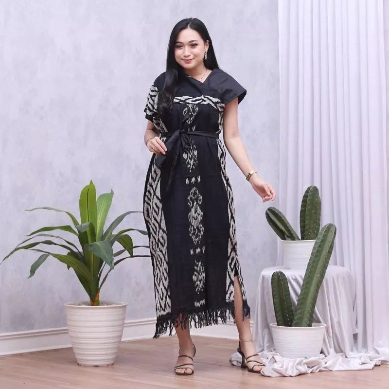 Jual Dress Tenun | Tunik Etnik | Baju Tenun Tunik | Baju Etnik | Tunik Etnik Fashion Tenun ...