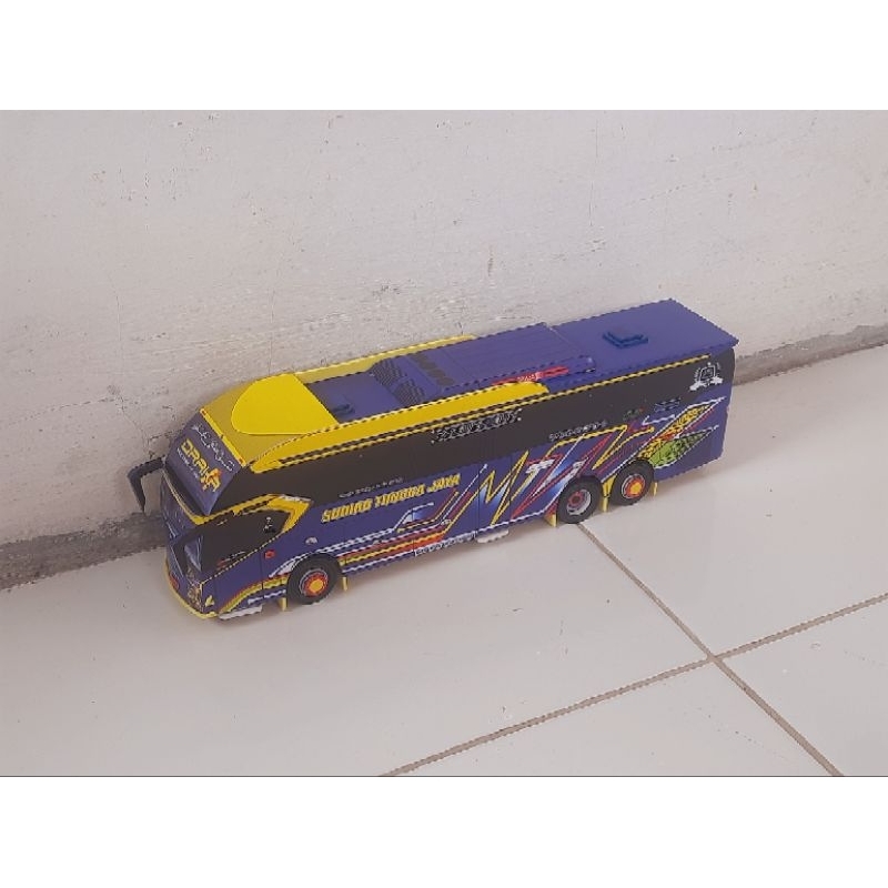 Jual miniatur papercraft bus skala 50 stj draka | Shopee Indonesia