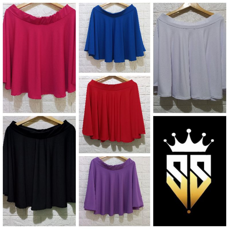 Jual Rok Big Size Jersey Premium || Rok Jumbo || Rok Senam | Shopee ...