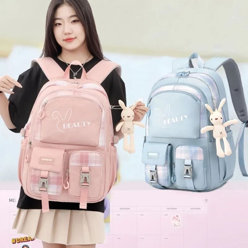 Jual BPINK.ID Tas Ransel Sekolah Anak Perempuan Korea SD SMP SMA Backpack Wanita Premium Murah ...