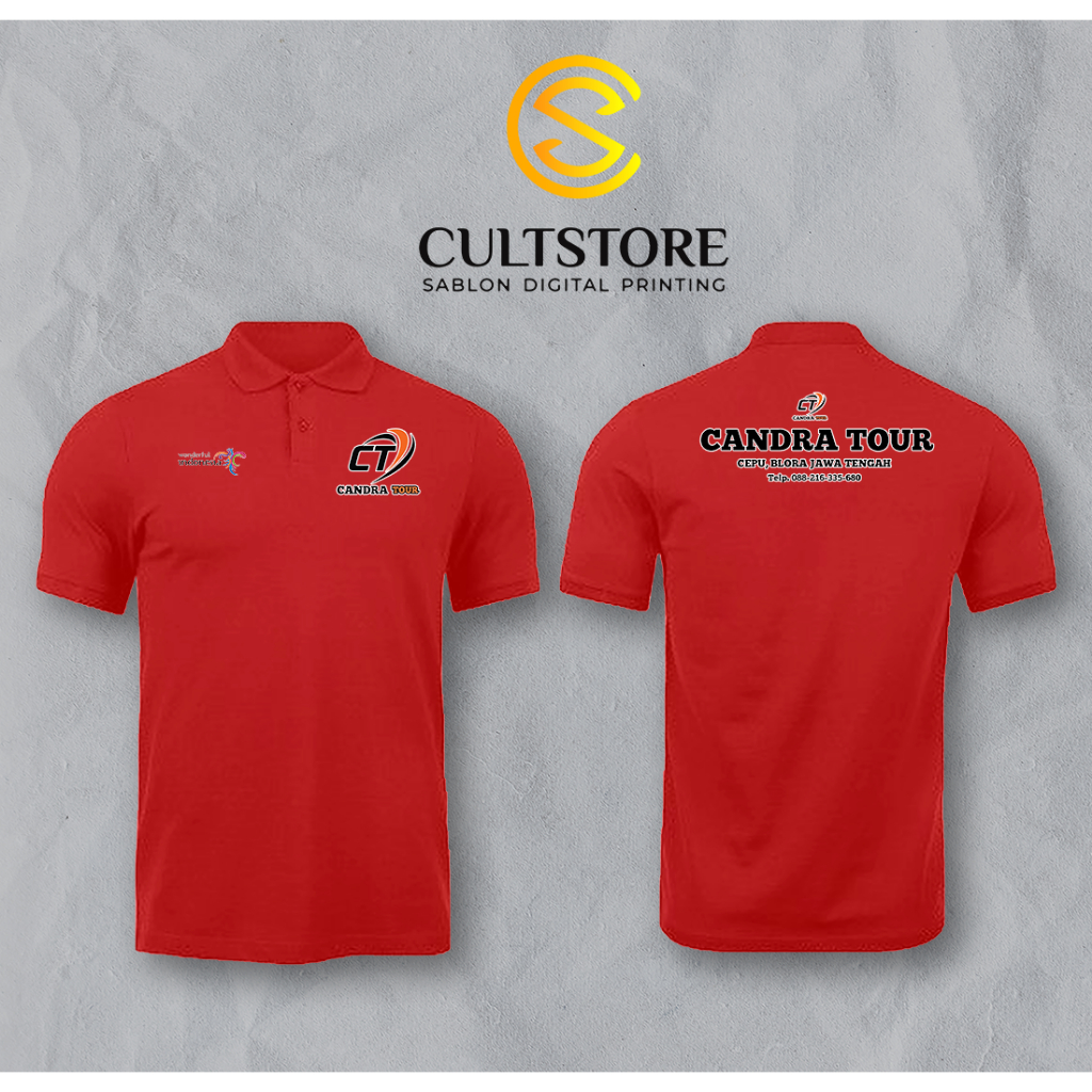 Jual kaos polo custom sablon bahan premium bisa bijian free DESAIN | Shopee Indonesia