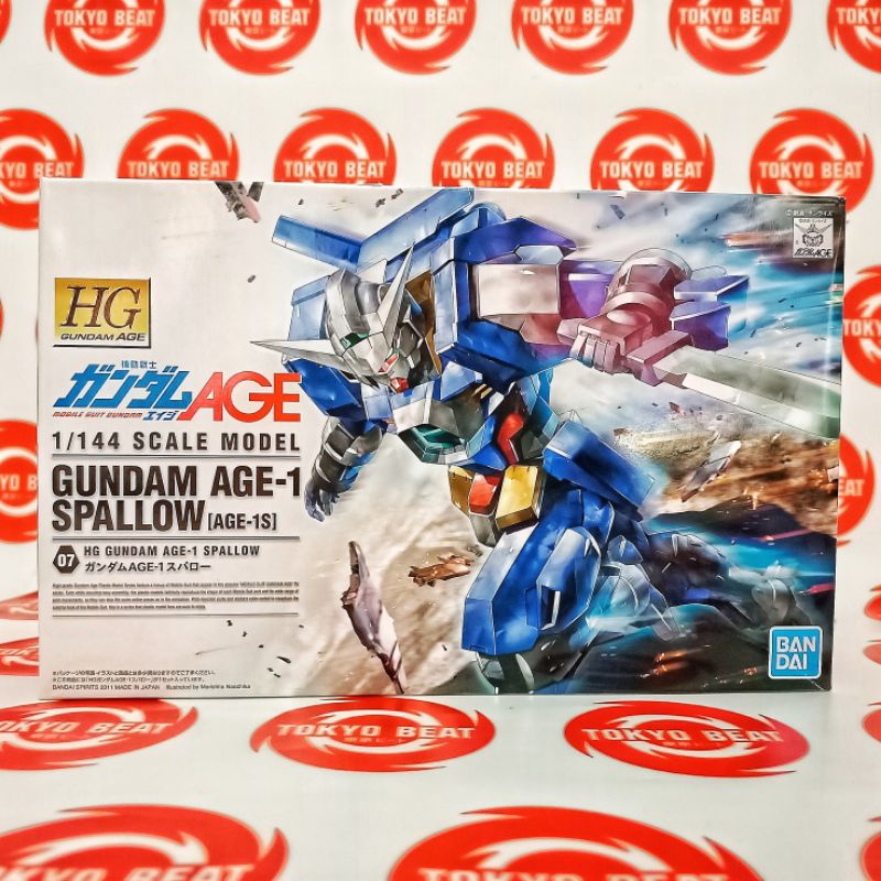 Jual HG 1/144 GUNDAM AGE-1 SPALLOW | Shopee Indonesia