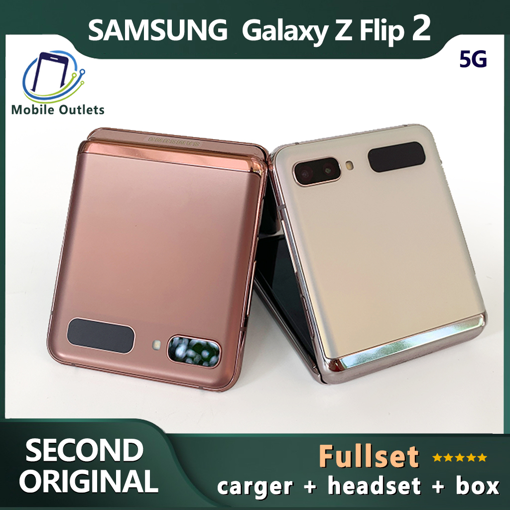 Jual Samsung Galaxy Z Flip2 Snapdragon 865 / RAM 8 Second Mulus Fullset ...